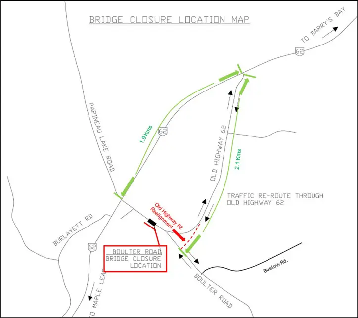 Boulter Road Bridge Closure – Fall 2025 | Municipality of Hastings ...