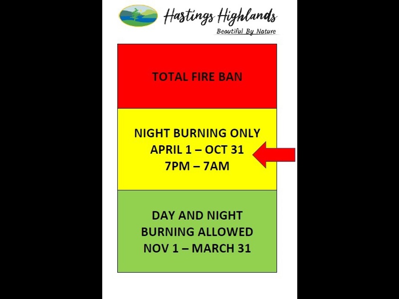 Fire Bans, Restrictions and Guidelines | Municipality of Hastings Highlands